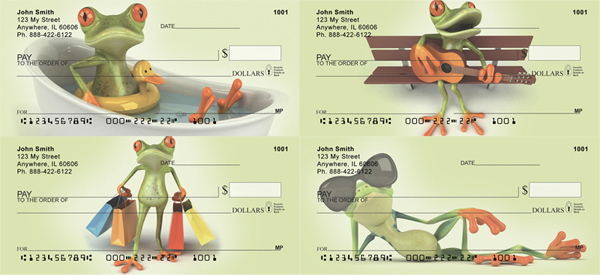 Funky Frog Checks - PetChecksDirect.com